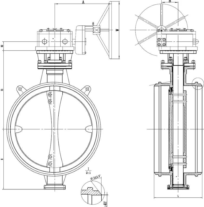 How Metal to Metal Seated Butterfly Valves Work | CTGV