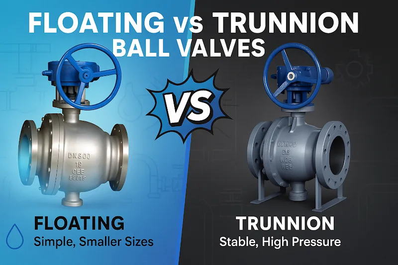 Floating vs Trunnion Ball Valve: A Complete Guide | CTGV
