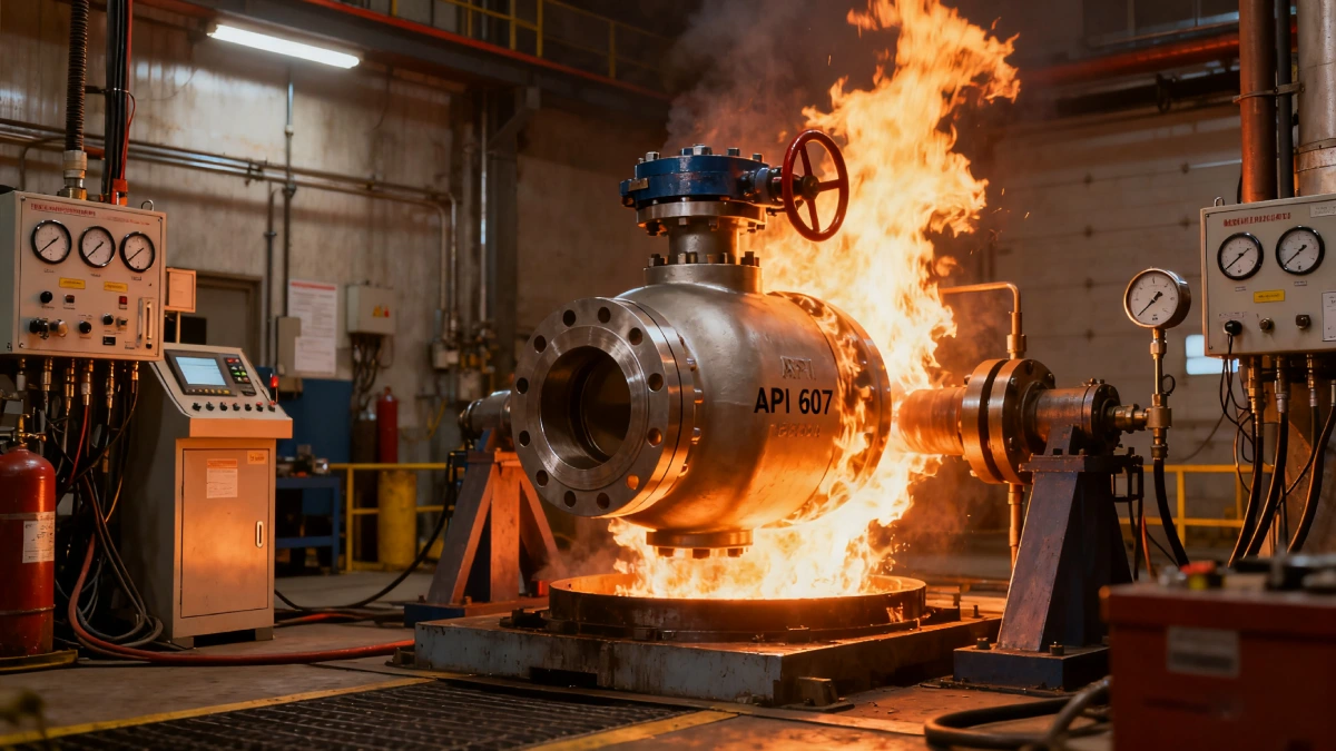 Fire Safe Ball Valve (API 607): How It Works| CTGV