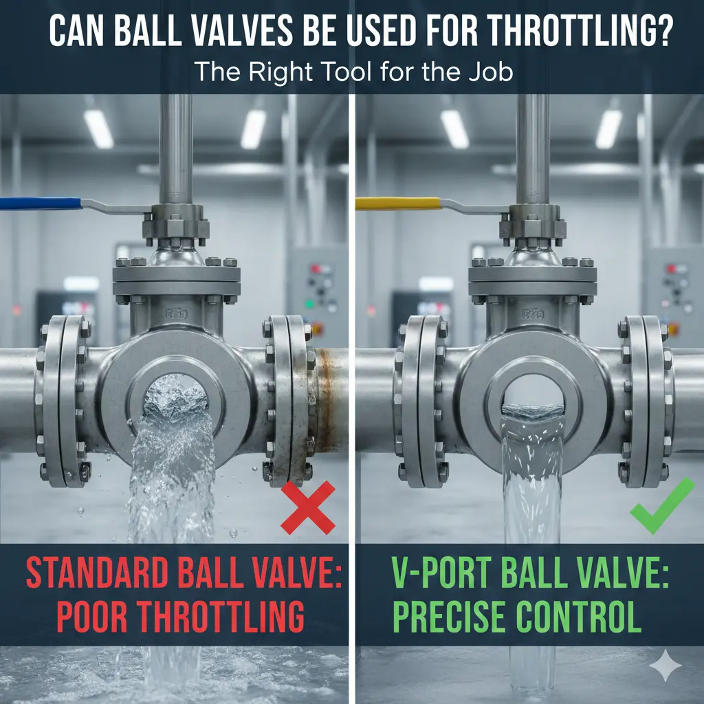 Can Ball Valves Throttle? Guide to V-Port & Segmented