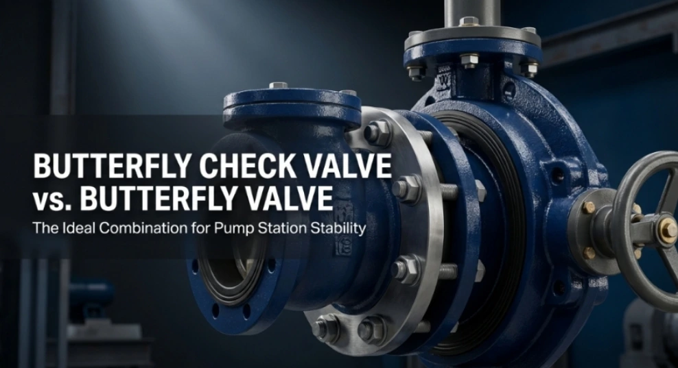 Butterfly Check vs. Butterfly Valve for Pump Station | CTGV