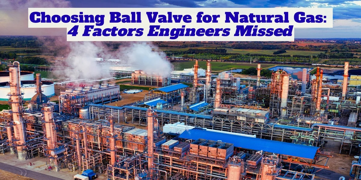 Ball Valve Natural Gas Specifications: API 6D Standards